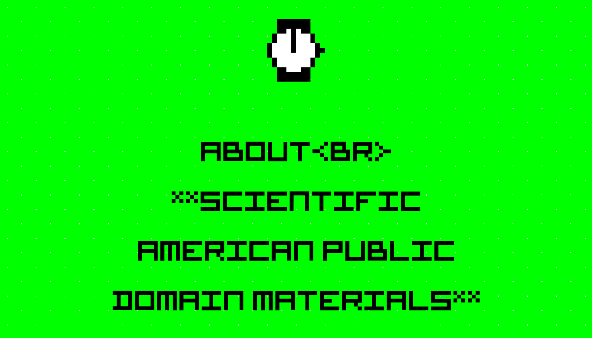 About Scientific American Public Domain Materials on HackerNoon